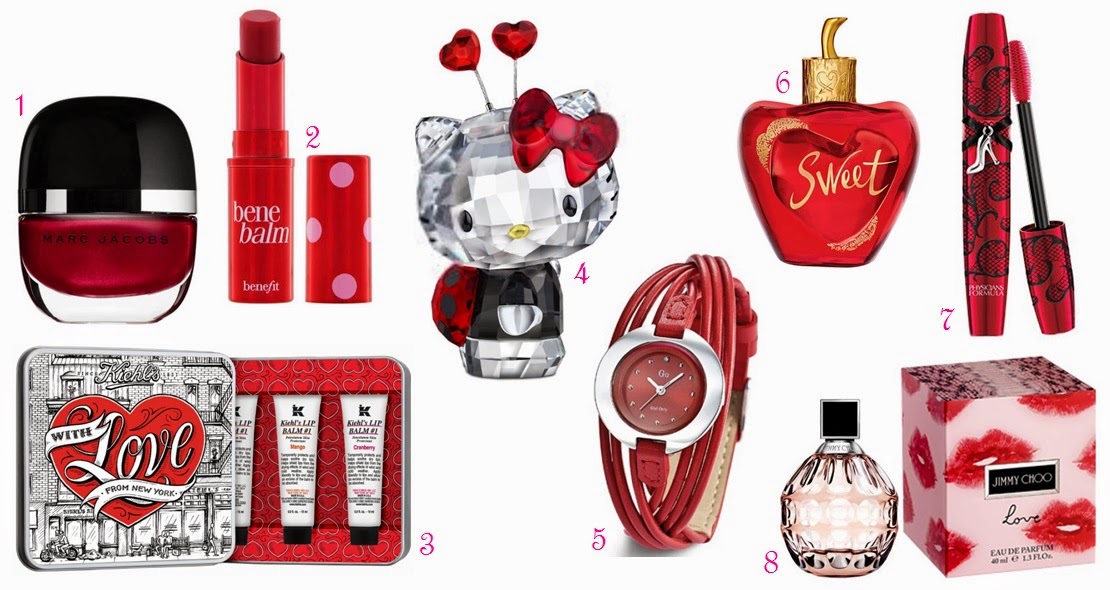 Saint Valentin 2015 : idées cadeaux en rose et rouge