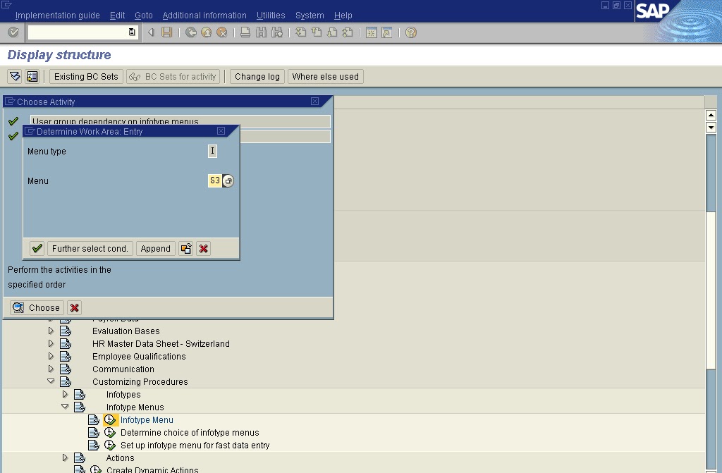 Sap Hcm Consultants: CONFIGURATION OF PA30 TRANSACTION