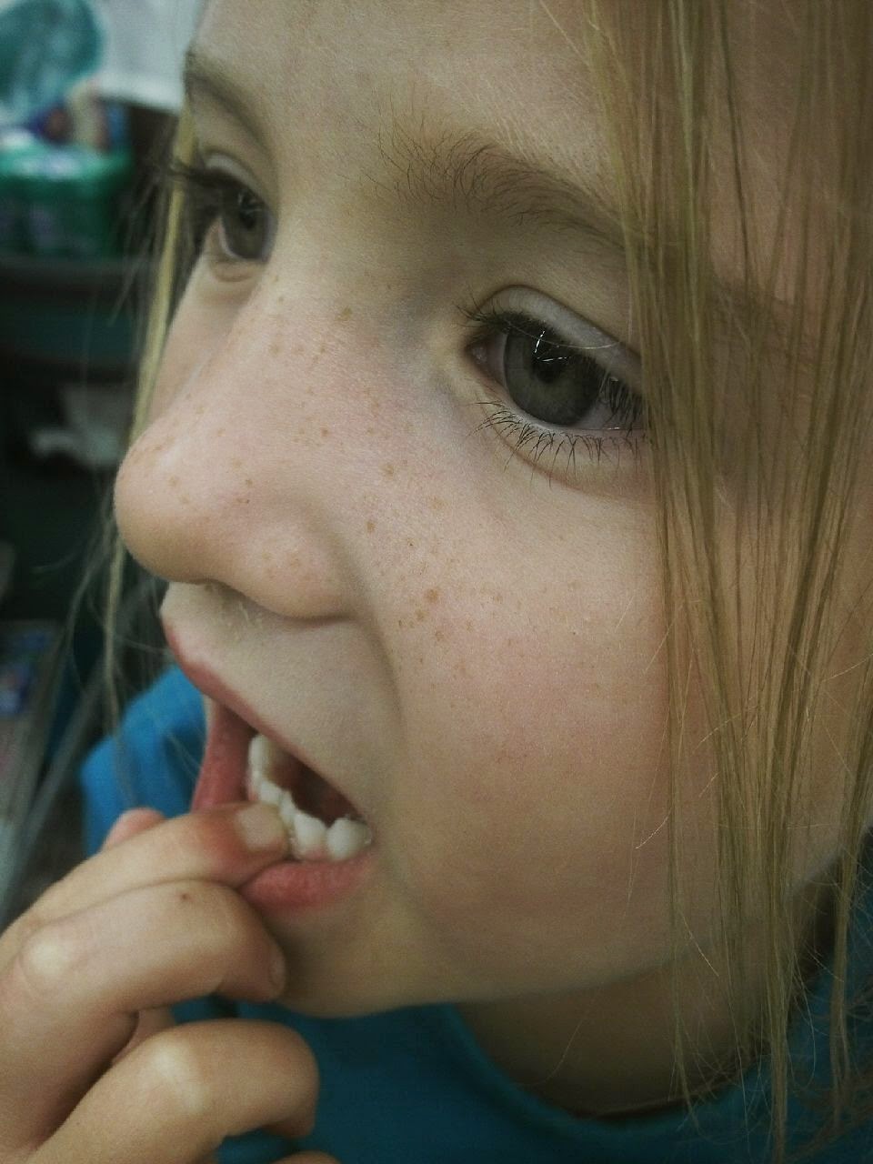 MomAgain@40: Great excitement about a loose tooth!