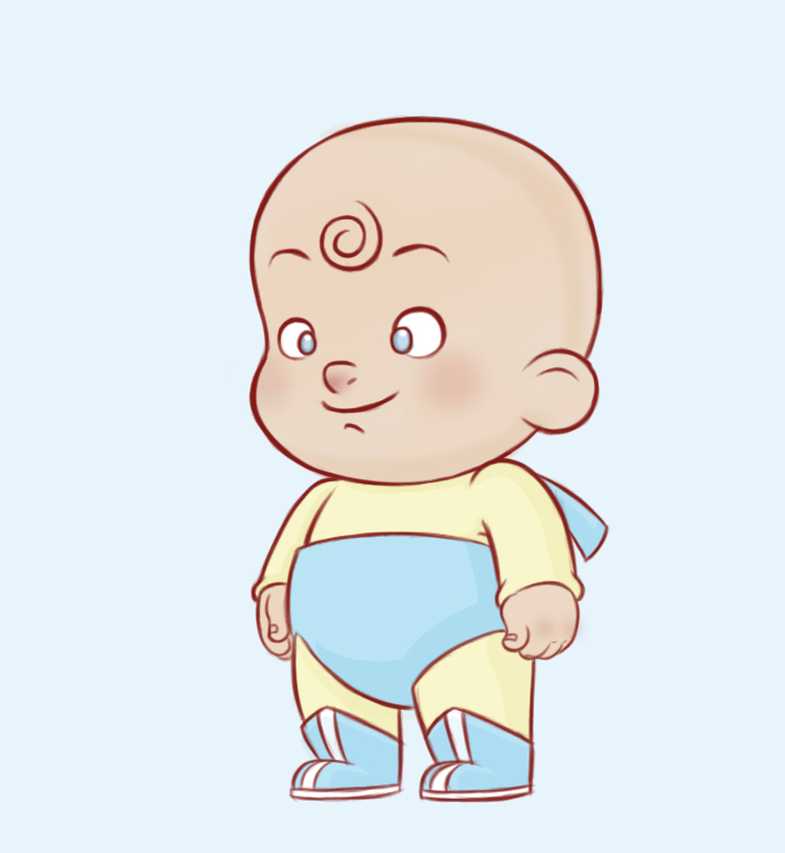 RAFAEL MOTTA-Character Designer - Ilustrações - Esboços: Bebê ...