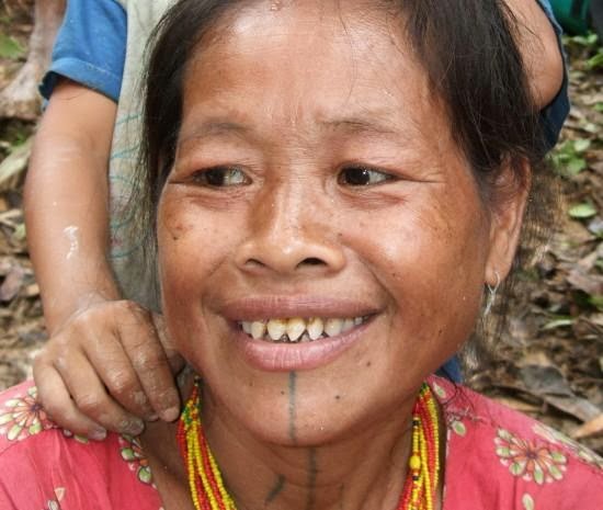 badria : One Indonesian tribe believes that the sharp teeth carved ...