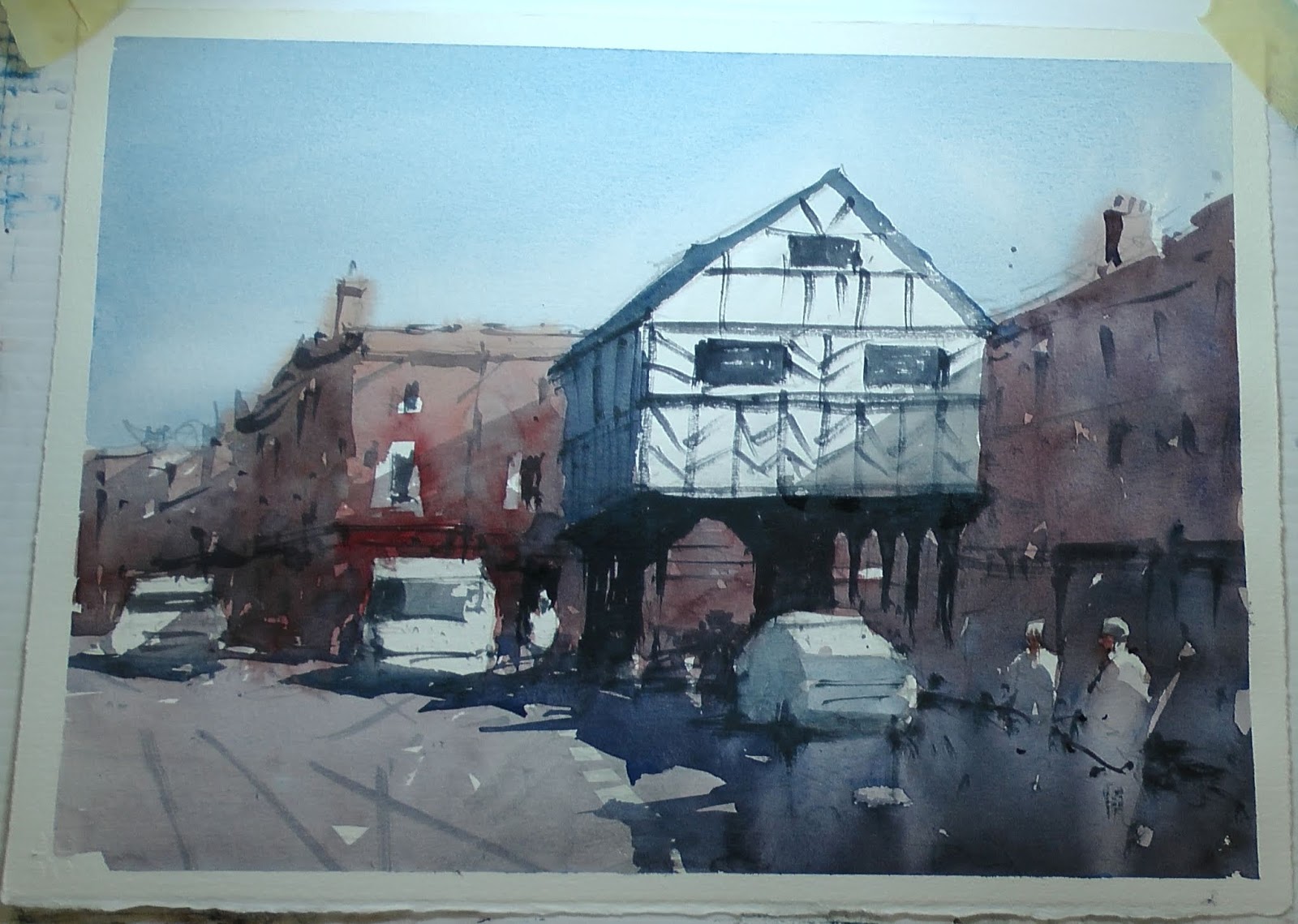 Ledbury Art Society: Tim Wilmot - Ledbury Scenes in Watercolour