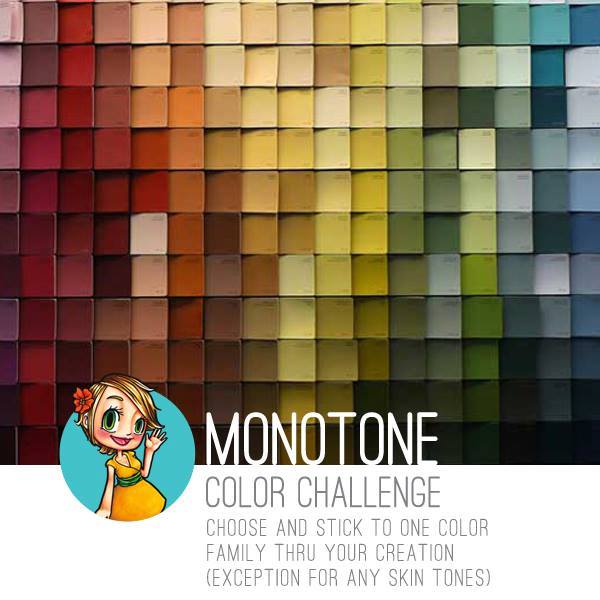 Needful Things: Monochromatic Color Challenge with Some Odd Girl!