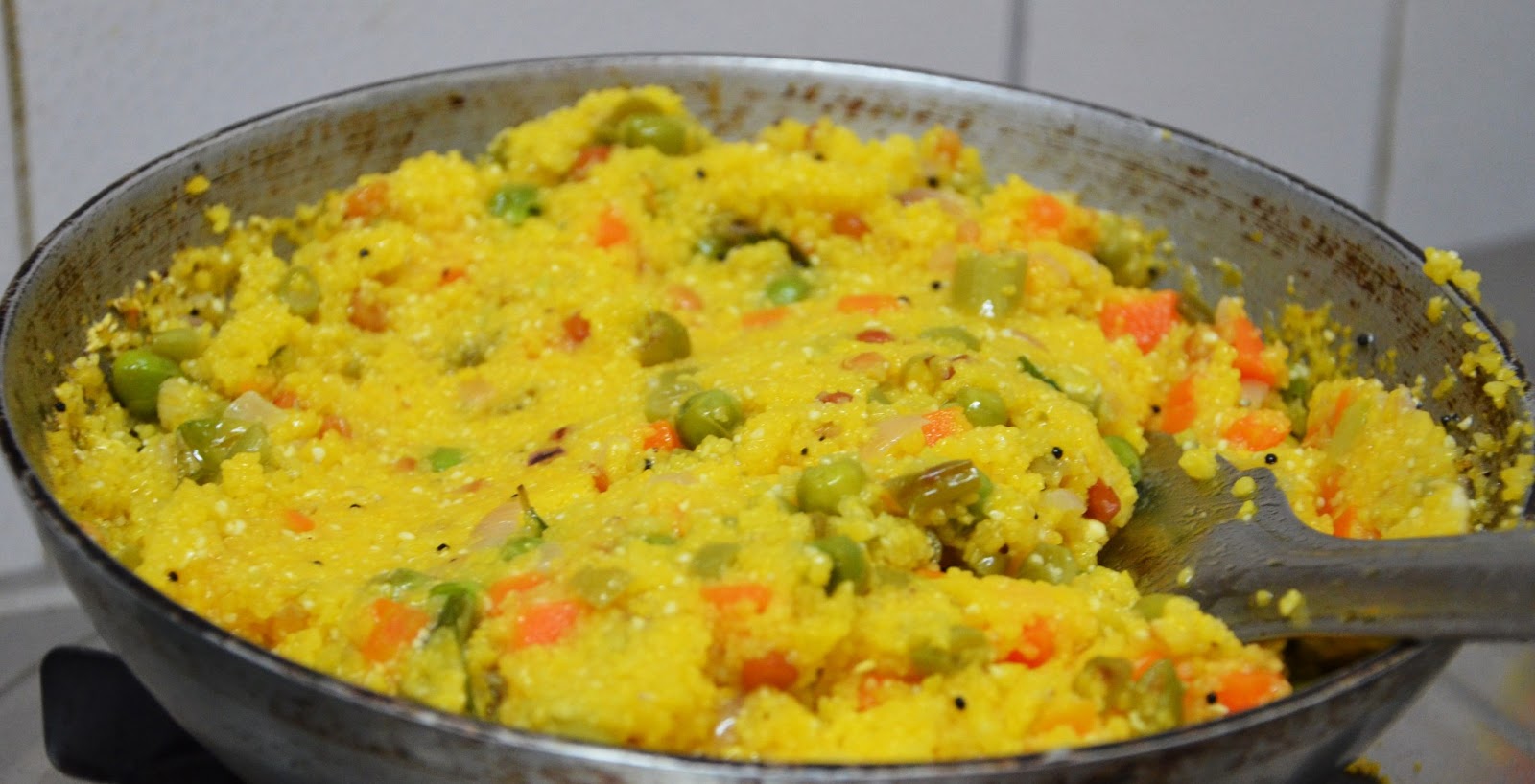 Cook's Diary: Maize Upma