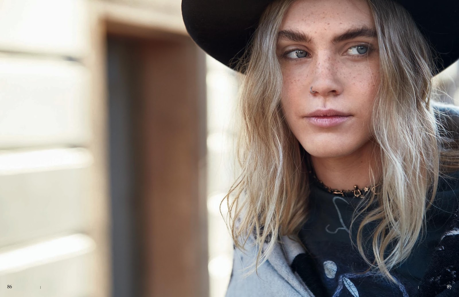 Flo Millar in Tatler UK January 2018 by Chantelle Dosser