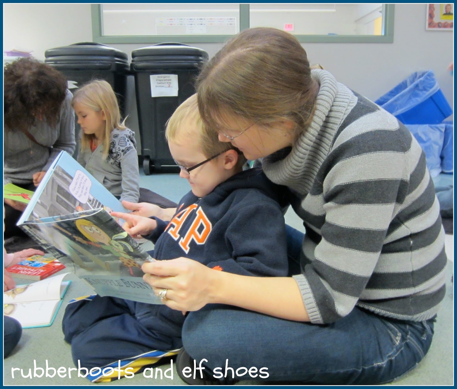 parents: this one's for you - rubber boots and elf shoes