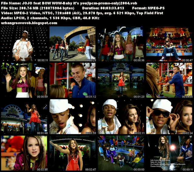 Urban Groove Vob Collection: Jojo feat Bow Wow - Baby It's You (2004)