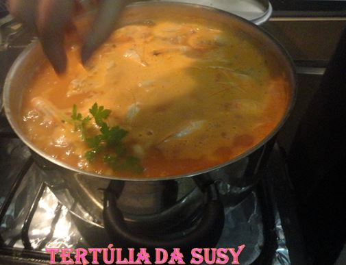 Sopa rica de peixes - Tertúlia da Susy
