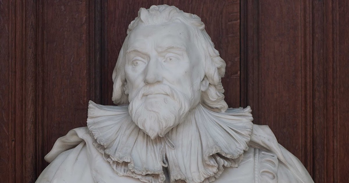 Bath, Art and Architecture: Bust of Sir Robert Cotton in the Wren ...