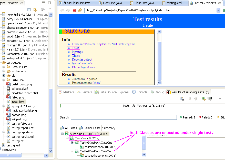 testng.xml : Creating Single Or Multiple Tests For Multiple Classes In ...