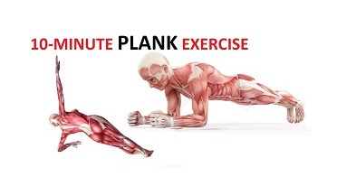 Plank Exercise – 10 Minute Plank Workout