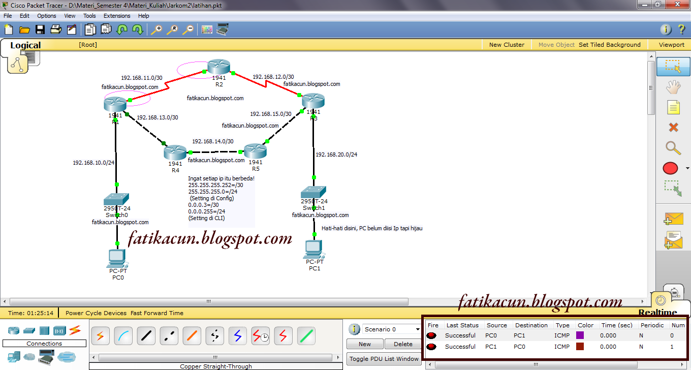 Cik Tomato's blog: Cara Setting Router, Switch dan PC Menggunakan Cisco ...