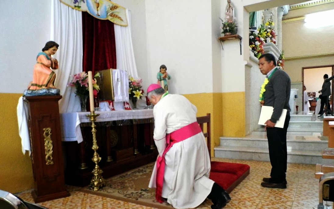 Sr. Obispo visita la Parroquia de Contla | I LOVE CONTLA