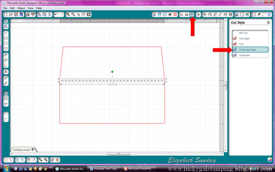 Luckygal Stamping: Silhouette Cameo Tutorial
