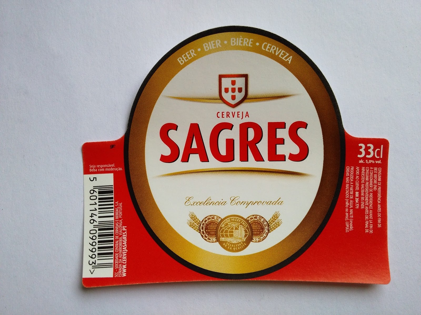 Cerveja Sagres Logo