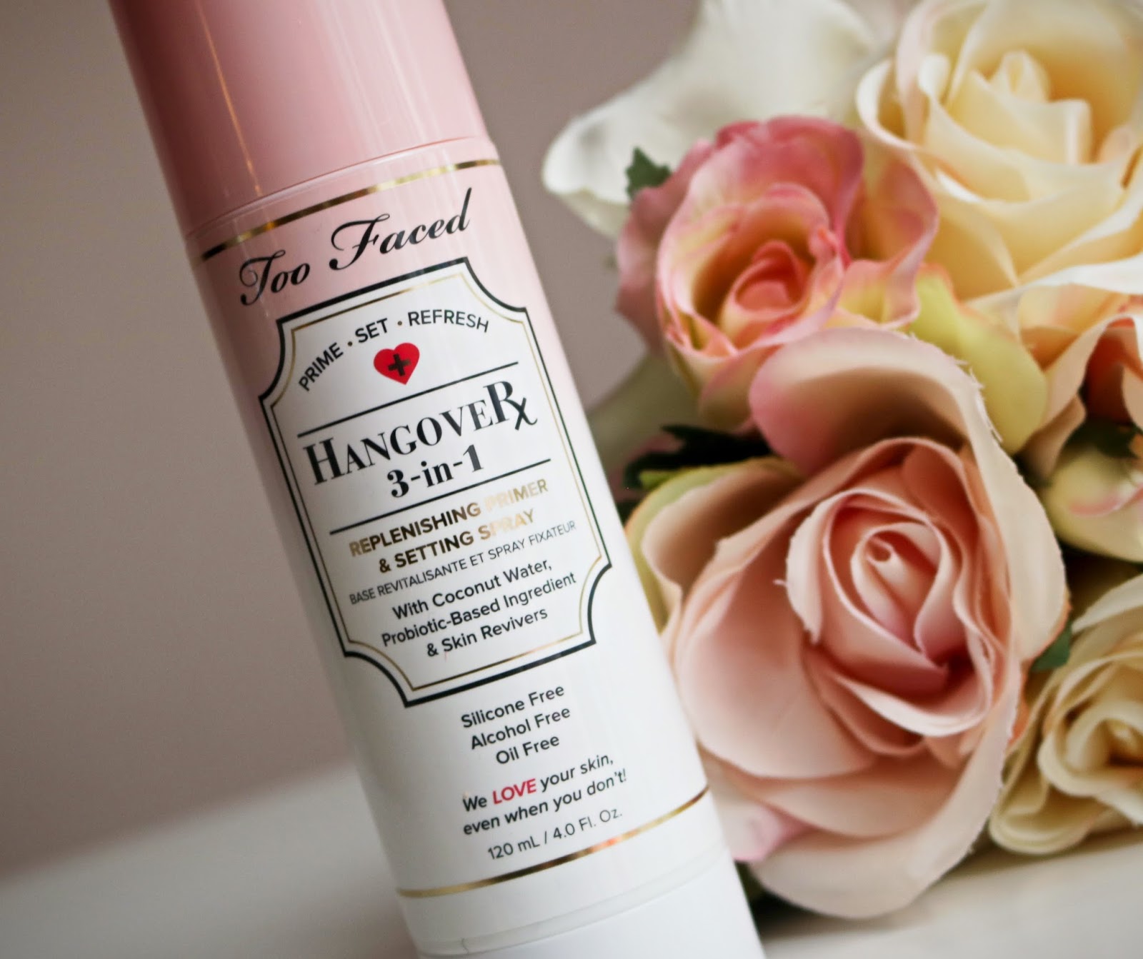 Too Faced Hangover 3-in-1 Replenishing Primer and Setting Spray | I Am ...