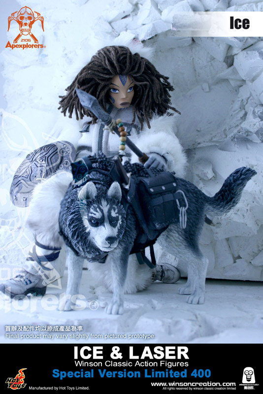 toyhaven: Winson Classic Creation x Hot Toys: Apexplorers - Ice & Laser ...