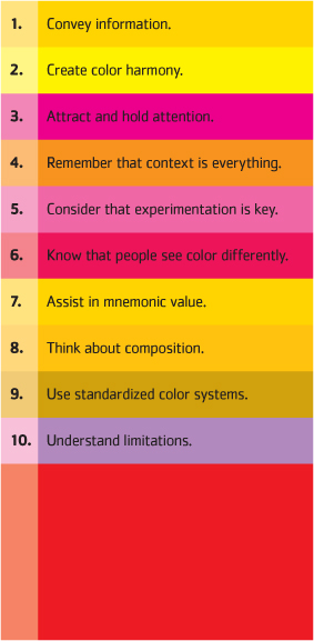 What´s Color? Color Theory and 10 Rules of Color