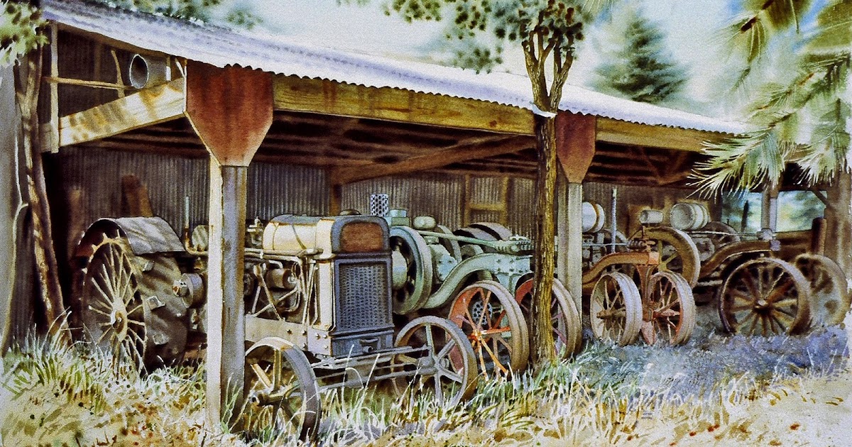 Spokane Art School: "Rural Patinas" Watercolor Workshop with Ken Spiering