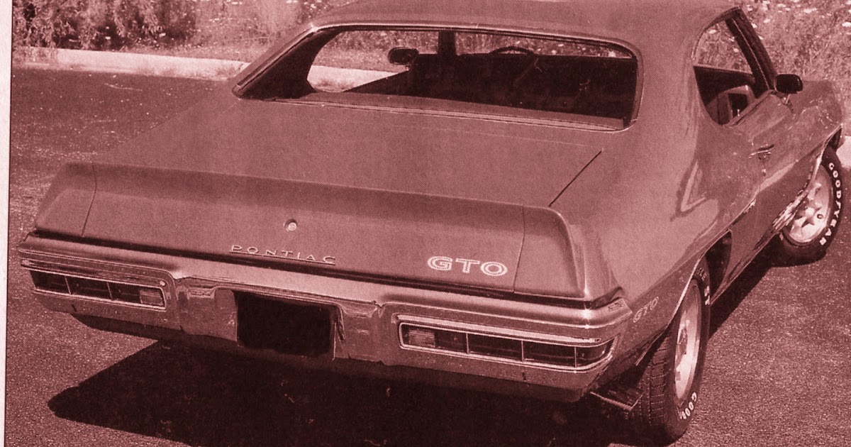 PHS Collector Cars 1972 LeMans/GTO Y Code Registry: The Rear Spoiler ...