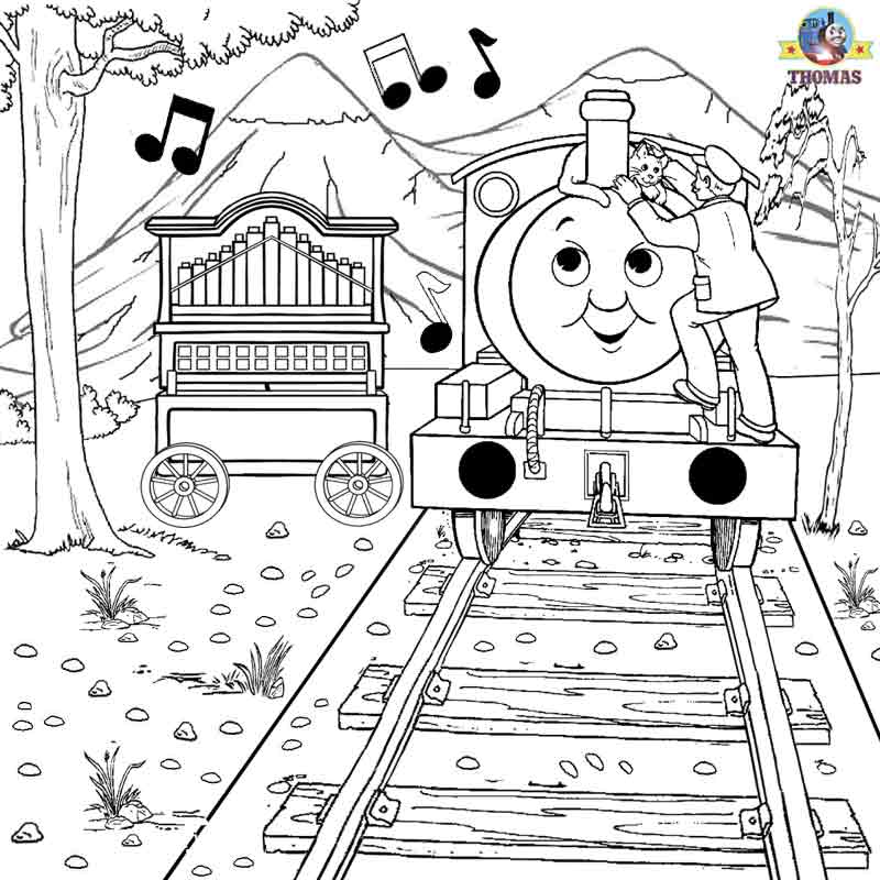 Thomas And Percy Coloring Pages Coloring Pages