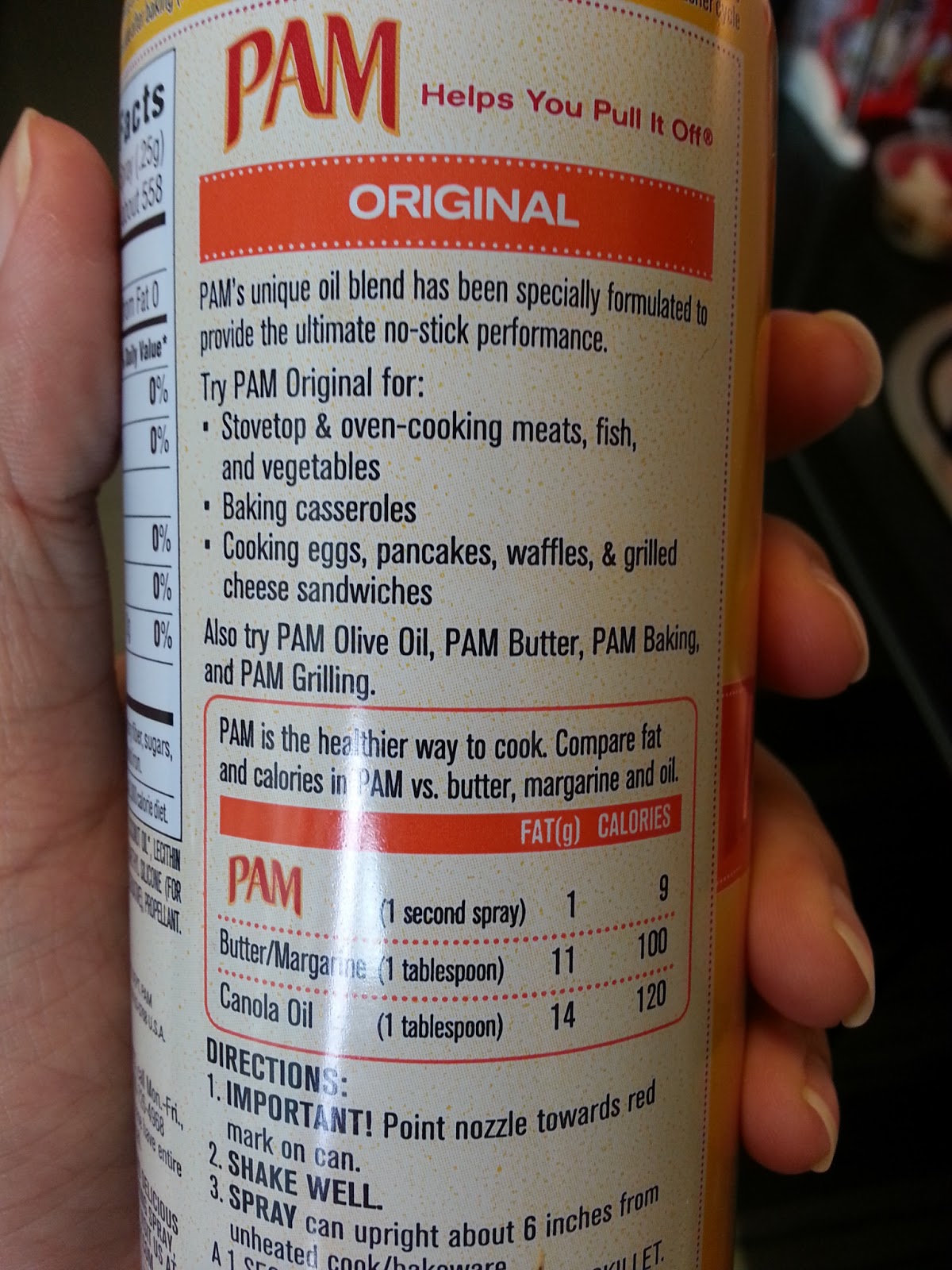 PAM The Healthier Cooking Alternative! - Delishar | Singapore Cooking ...