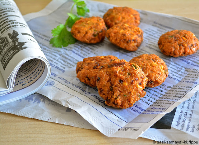 SASI'S KITCHEN: Masal Vadai