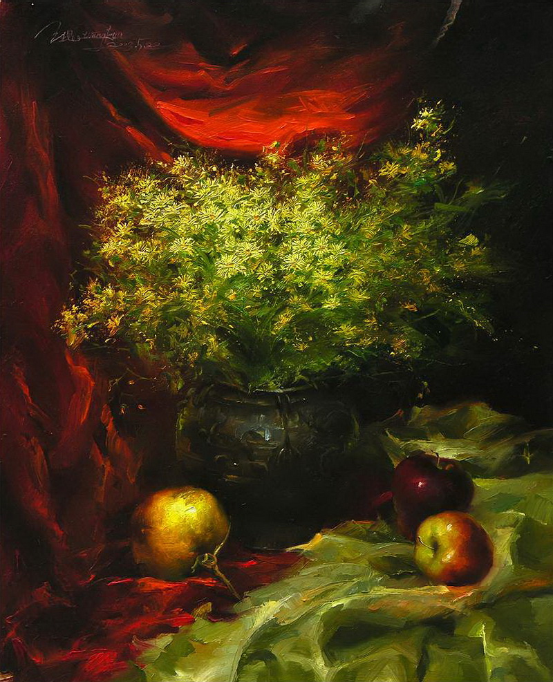 Wang Kun 王琨 | Catherine La Rose ~ The Poet of Painting