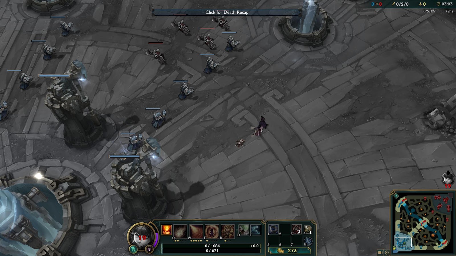 League Of Legends: Melhoria de performance na tela de morte. Riot