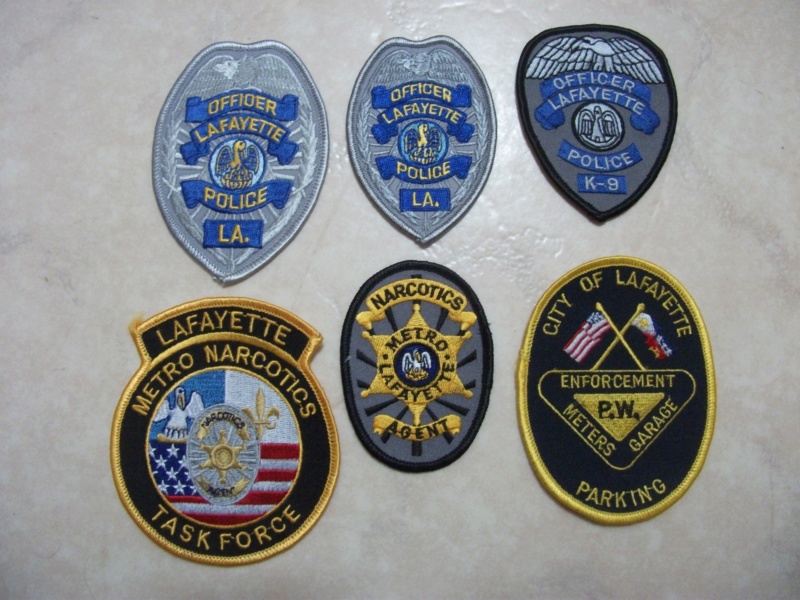 Louisiana Police Patches Collector: Police Dept patches *** updated on ...