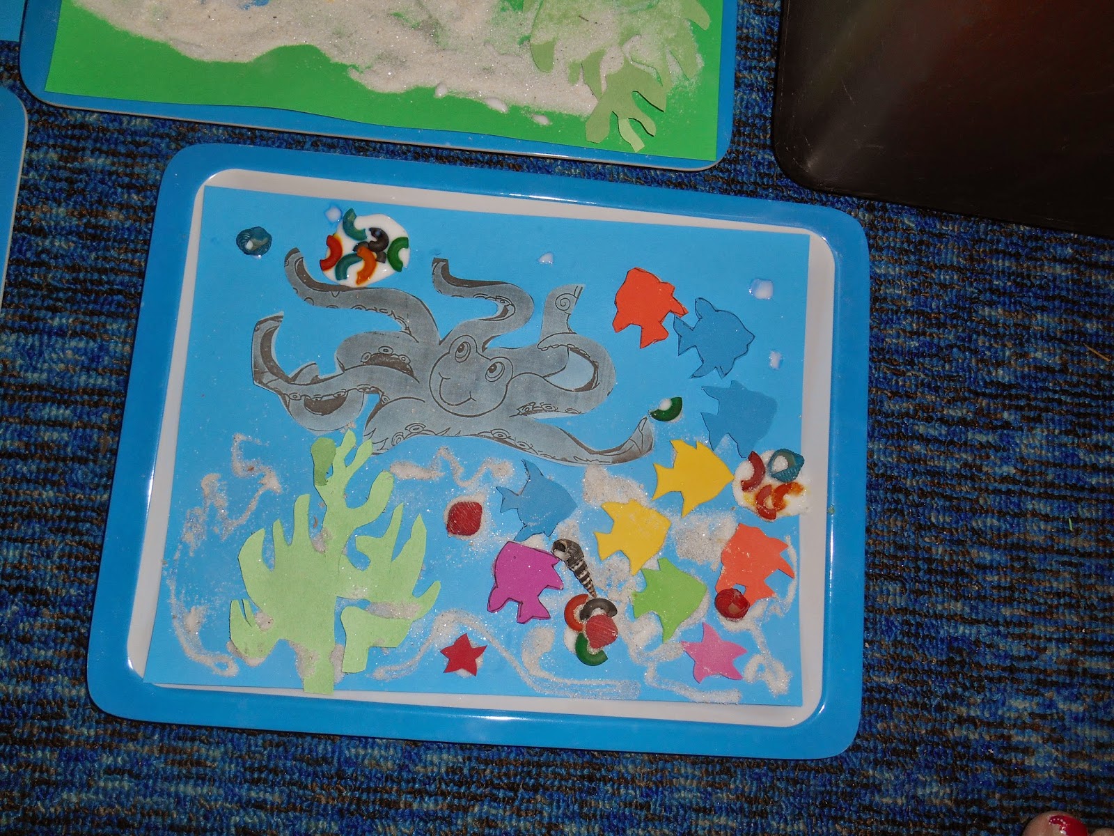 Preschool: Letter O, ocean and octopus