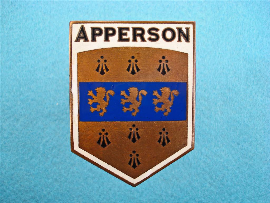 American Auto Emblems: APPERSON