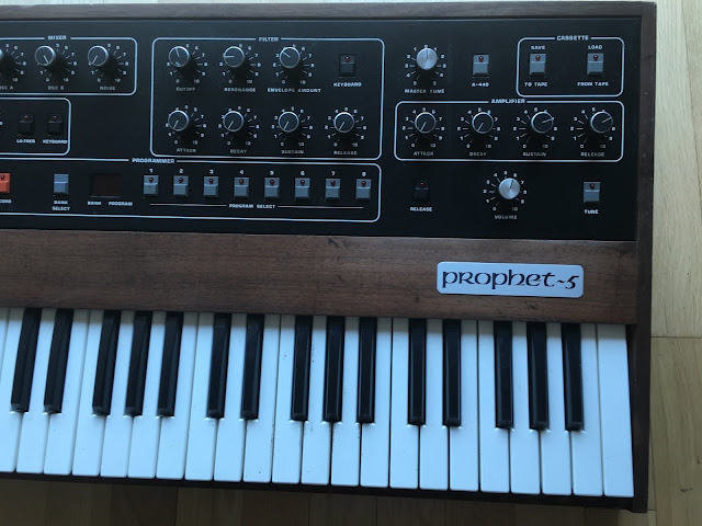 MATRIXSYNTH: Sequential Circuits Prophet 5 1982 Brown/Black Model 1000 ...