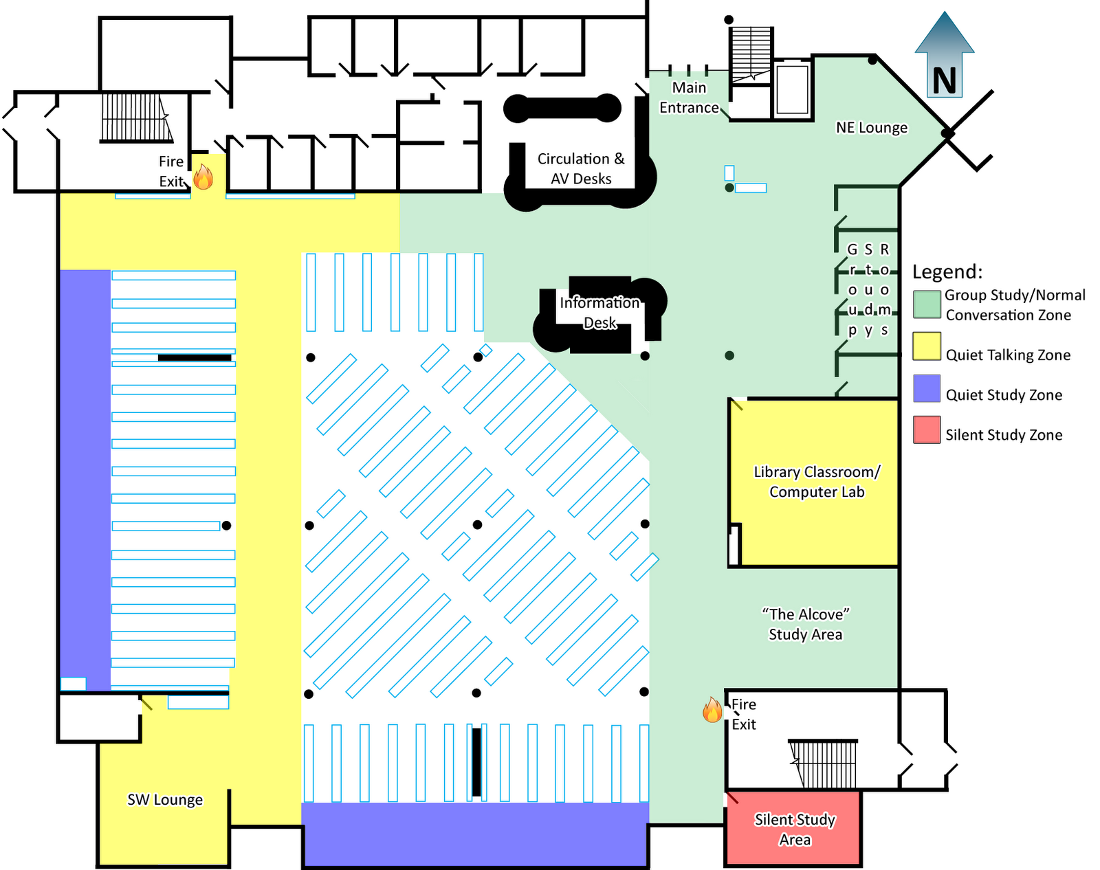 librarynoise: Library Noise Zone Guidelines