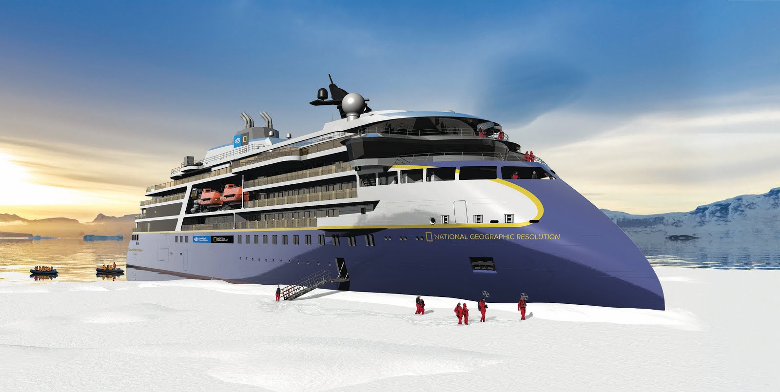 Keel Laying Of Lindblad Expeditions Second Polar Newbuild National