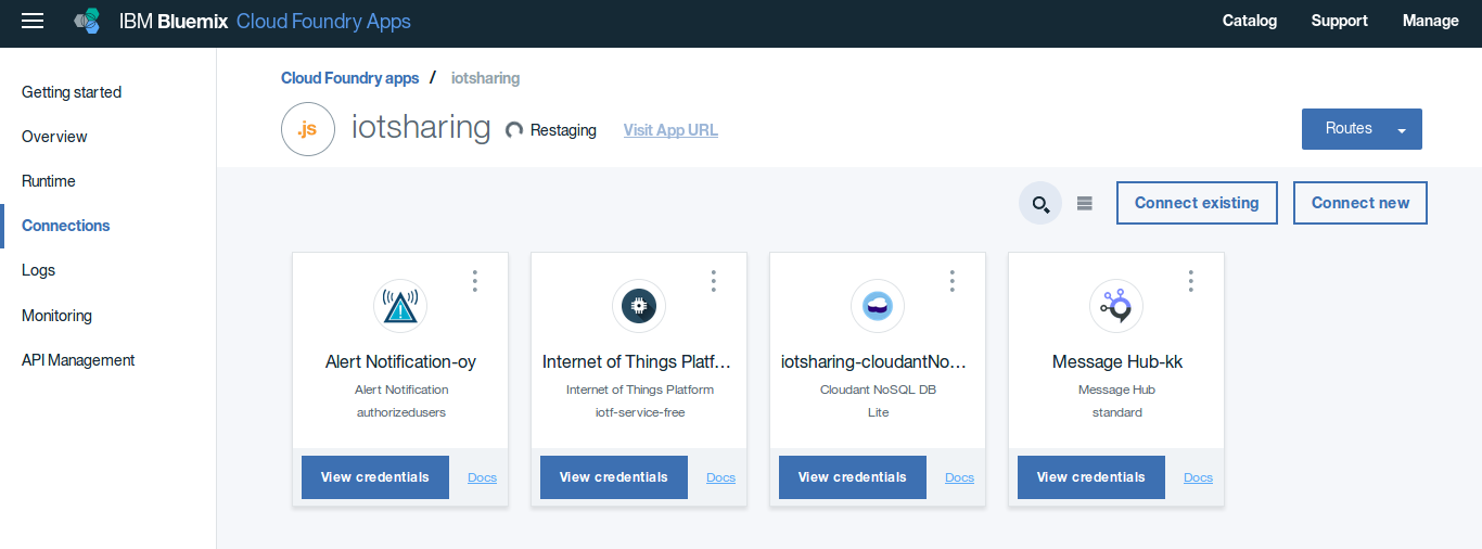 Demo 33: Monitor and control ESP32 via IBM Bluemix Watson IoT Platform