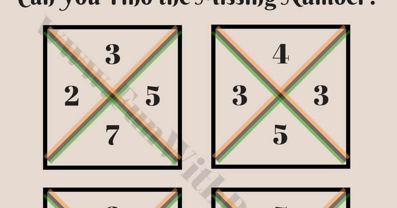 Maths Picture Puzzle for Teens with Answer