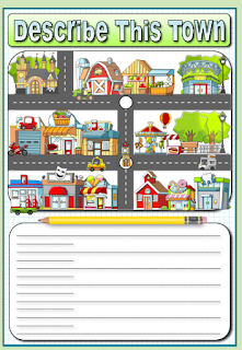 OUR ENGLISH CLASS: Town worksheets