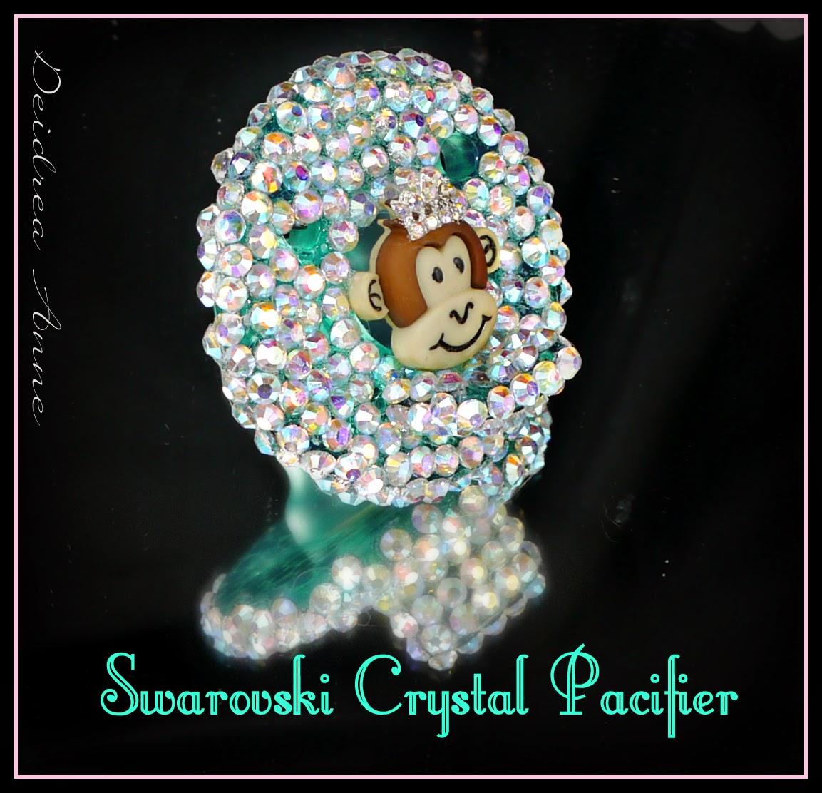 I HEART STERLING: Rhinestone Bottle(Infa feeder) and Pacifier