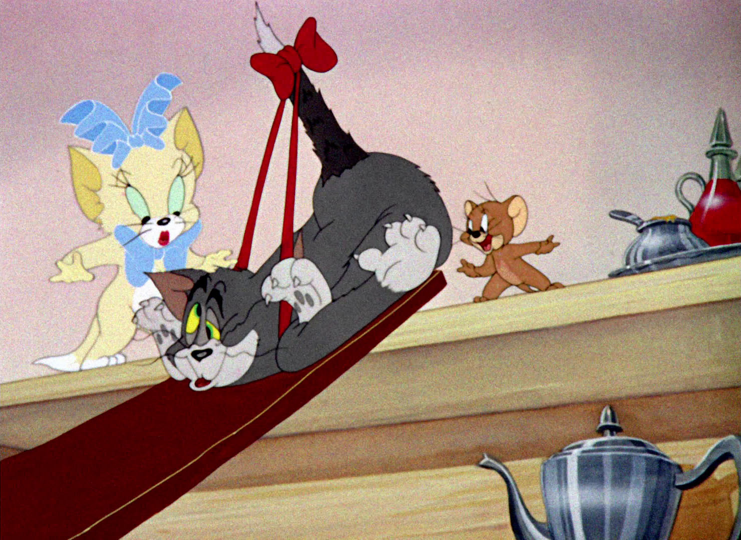 Tom & Jerry Pictures: "The Mouse Comes to Dinner"