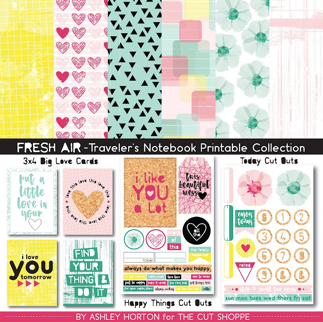 Ashley Horton Designs: Good Eats Traveler's Notebook & FREE Travel ...