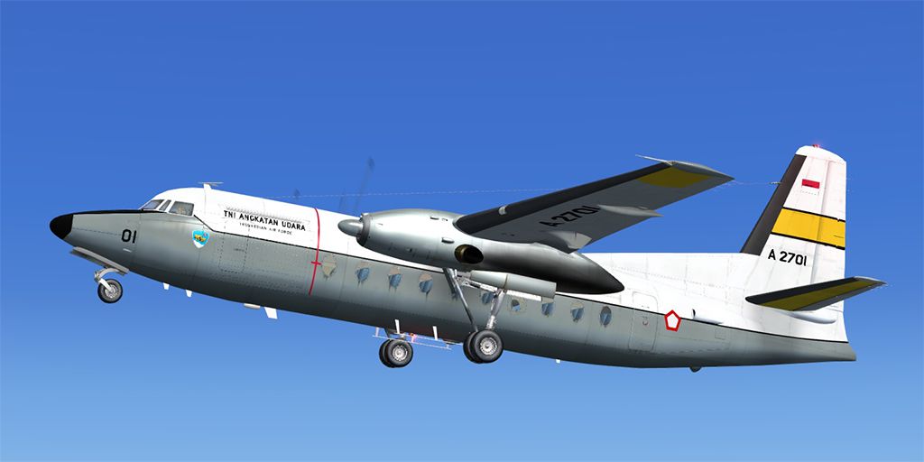 Fokker F-27 (Pesawat Yang Pernah Merajai Langit Indonesia) | Jurnal Senjata