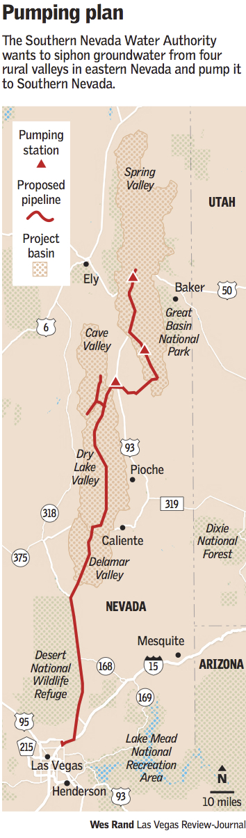 THE WESTERNER: How much water will agency be allowed to pump out of ...
