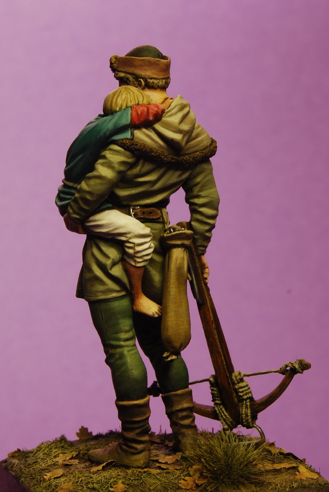 Markus minatures: Swedish peasant soldier 16th-century