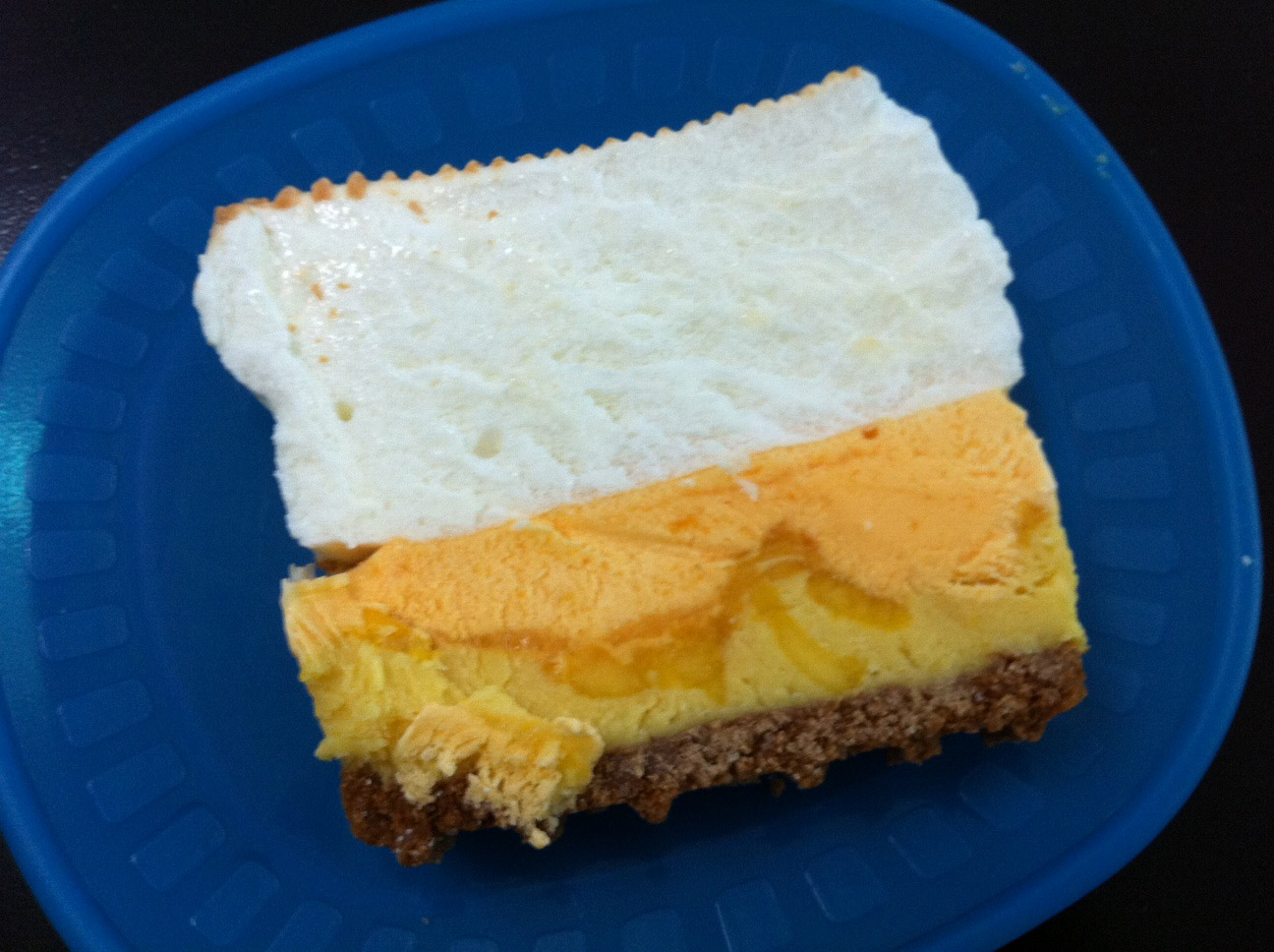 Le fang, le kwatsa!: Frozen Mango Brazo de Mercedes from Aggy's