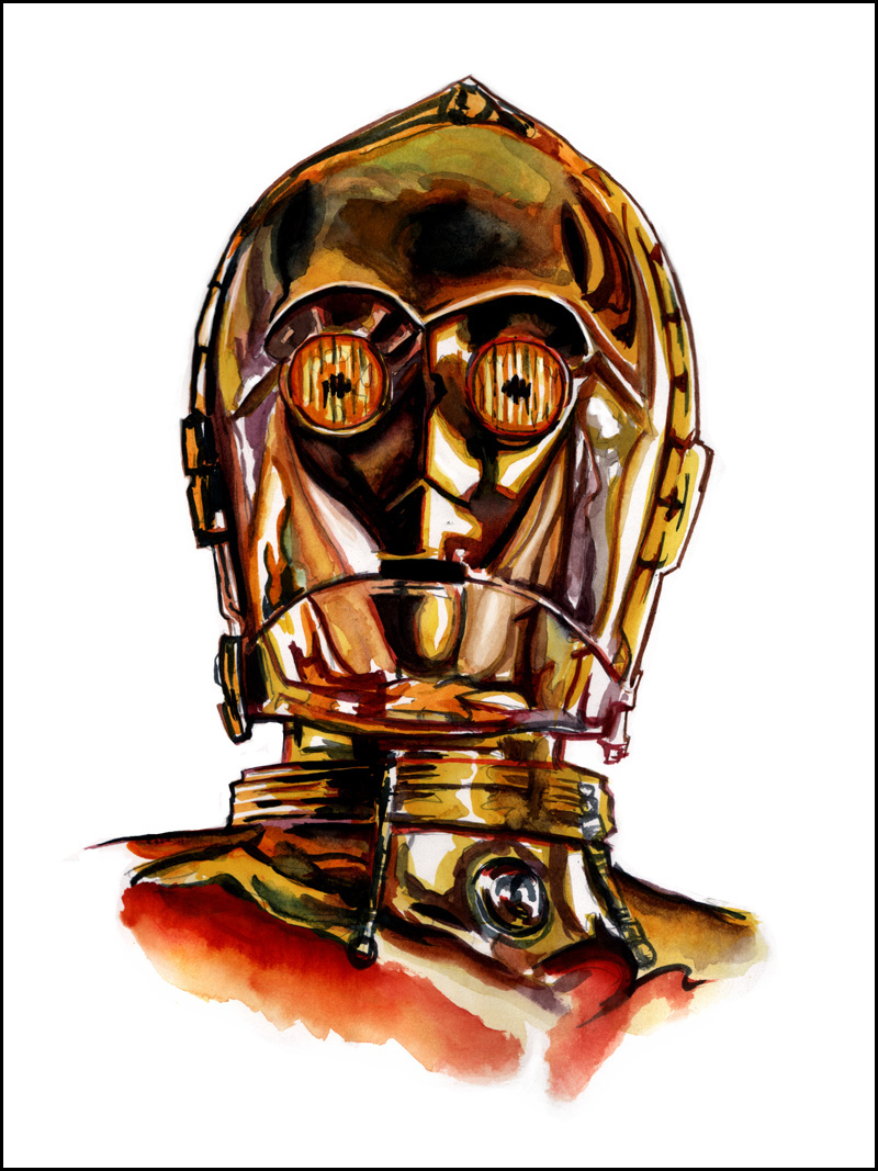 The Geeky Nerfherder: #CoolArt: 'Star Wars Shiny Objects' by Tim Doyle