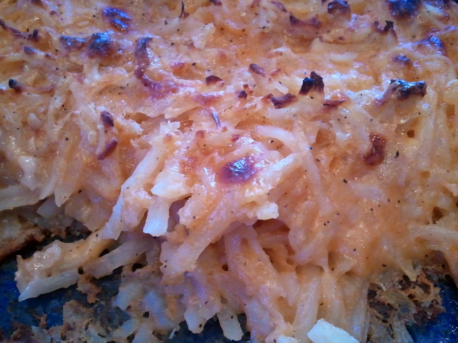 Mélange: Cheesy Hash Browns