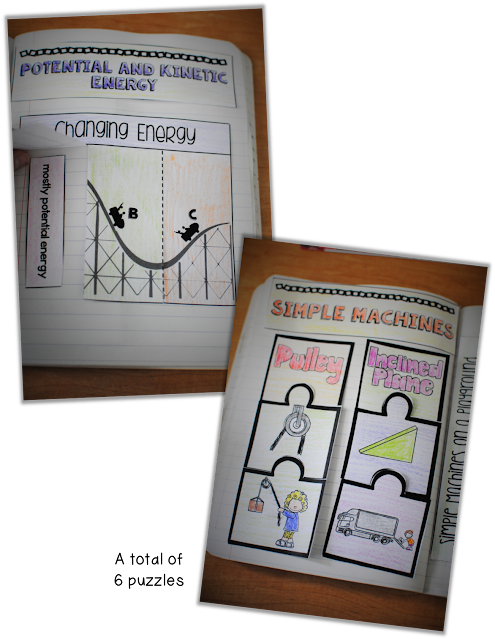 The Classroom Game Nook: Interactive Notebook {Force and Motion!}