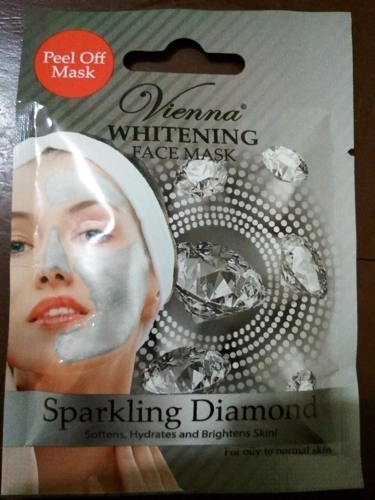 Beauty Review : Vienna Whitening Face Mask (Sparkling Diamond)
