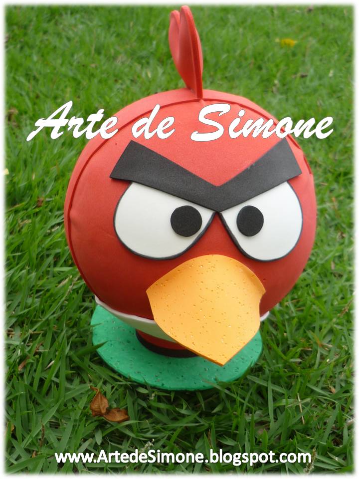 ARTE de SIMONE: Angry Birds em EVA